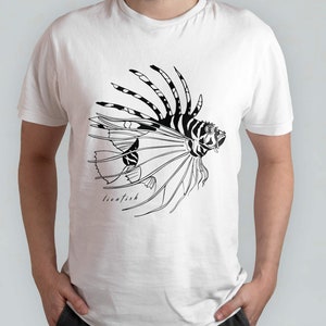 Lionfish SVG, Ocean Animals SVG, Zentangle Lion Fish PNG, Sea Fish ...