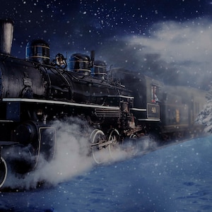 Polar Express Digital Template - Etsy