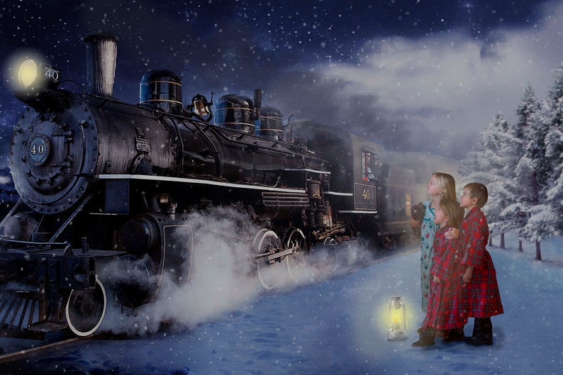 Polar Express Digital Template - Etsy