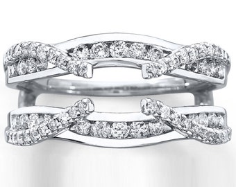Solitaire Wrap Ring - Etsy