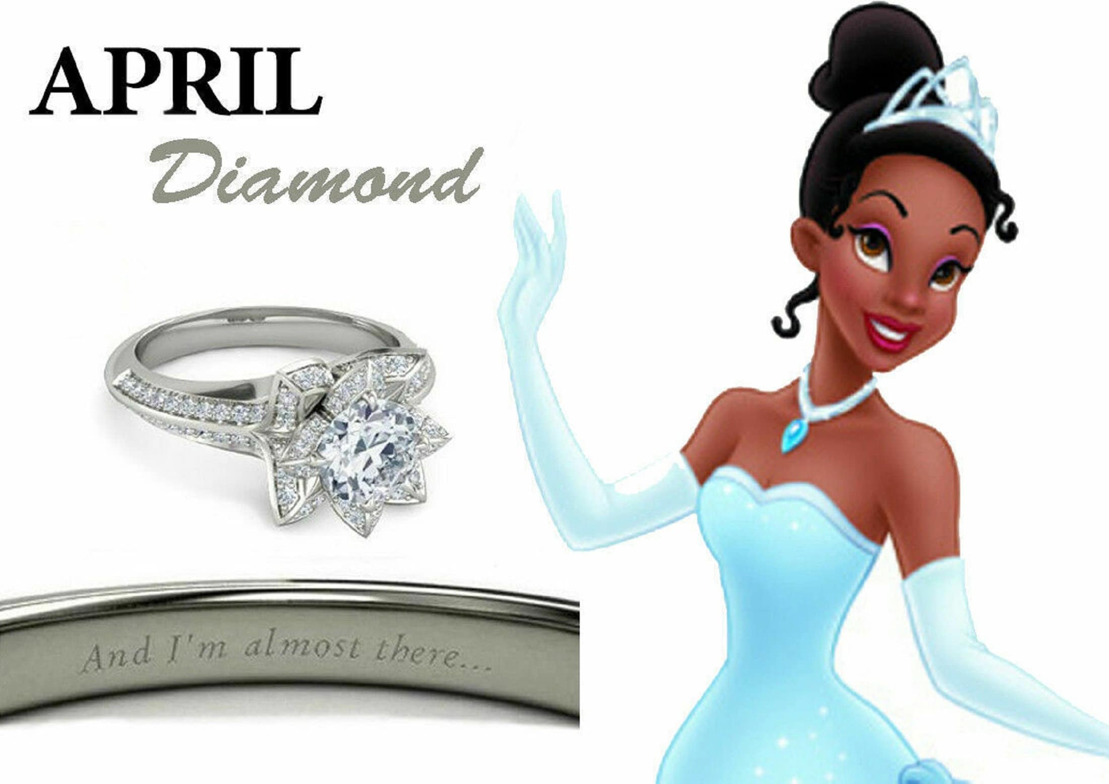 Disney Princess Colored Rings