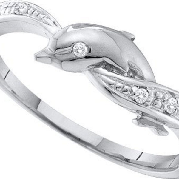 Dolphin Ring - Etsy