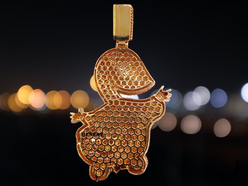 Customizes Cartoon Hip Hop Pendant, Multicolor Round Diamond, Rapper's ...