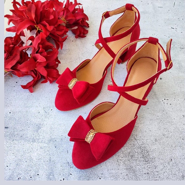 Red Cross Shoes - Etsy