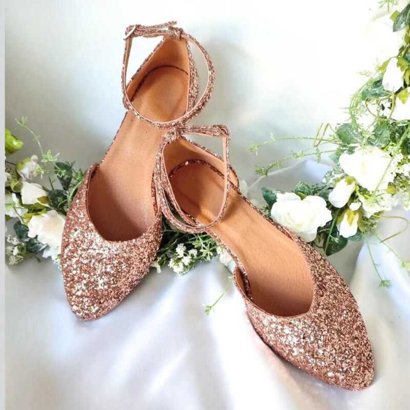 Sparkly Bridal Shoes - Etsy