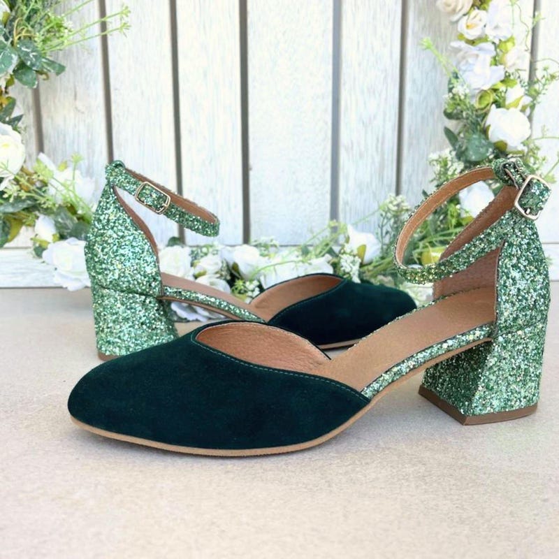 Green Wedding Shoes - Etsy