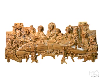 Last Supper Wood Carving | Etsy