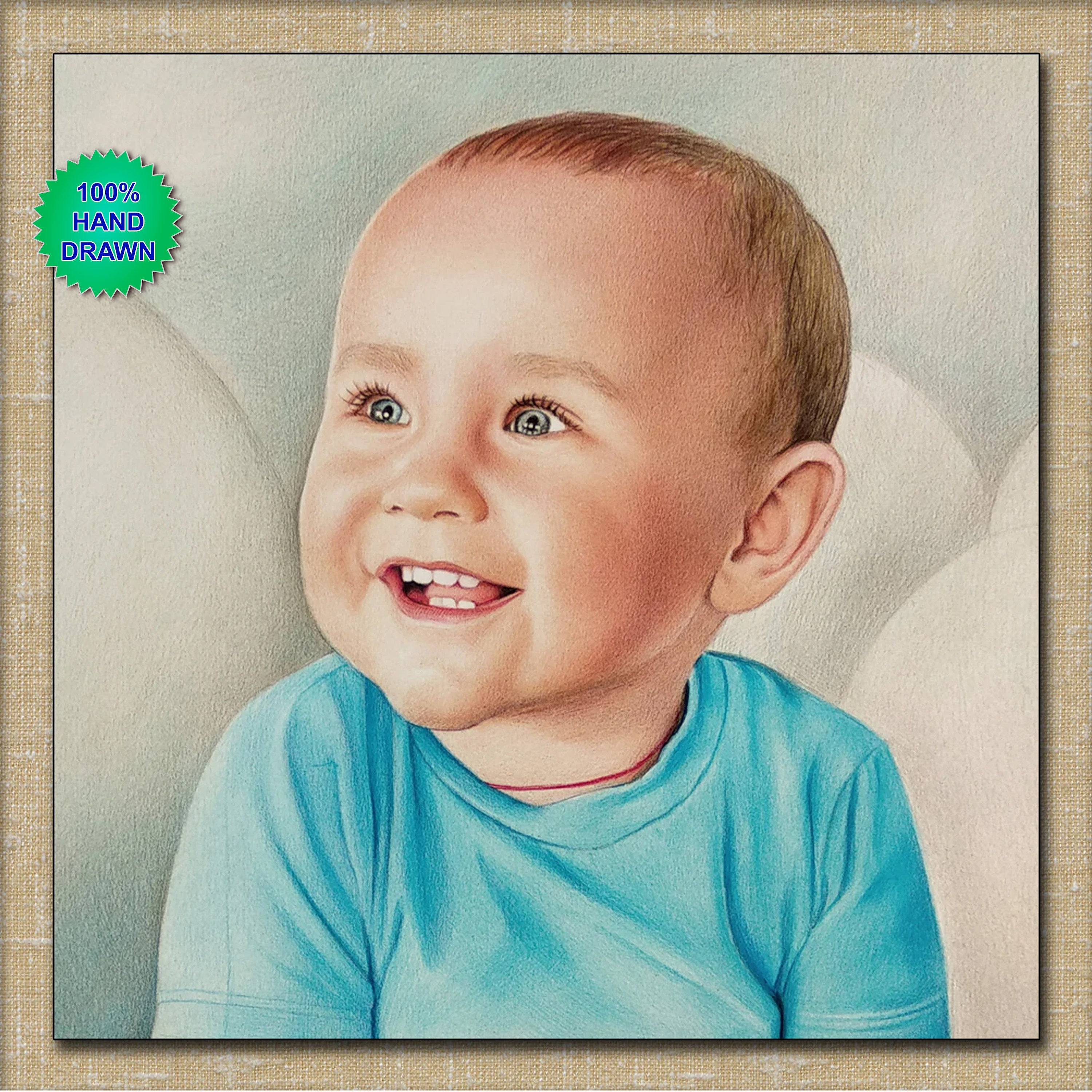 Baby Boy Drawing Realistic