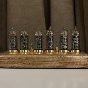 Nixie Tube Clock Pulsar IN-14 6-tubes - Etsy