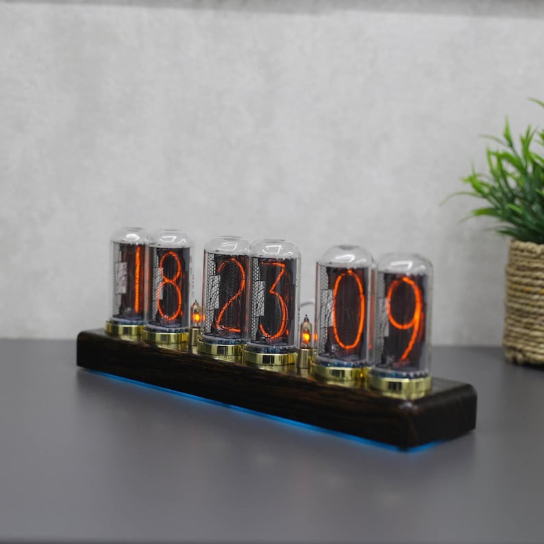 Nixie Tube Clock Pulsar IN-18 4-tubes or 6-tubes - Etsy