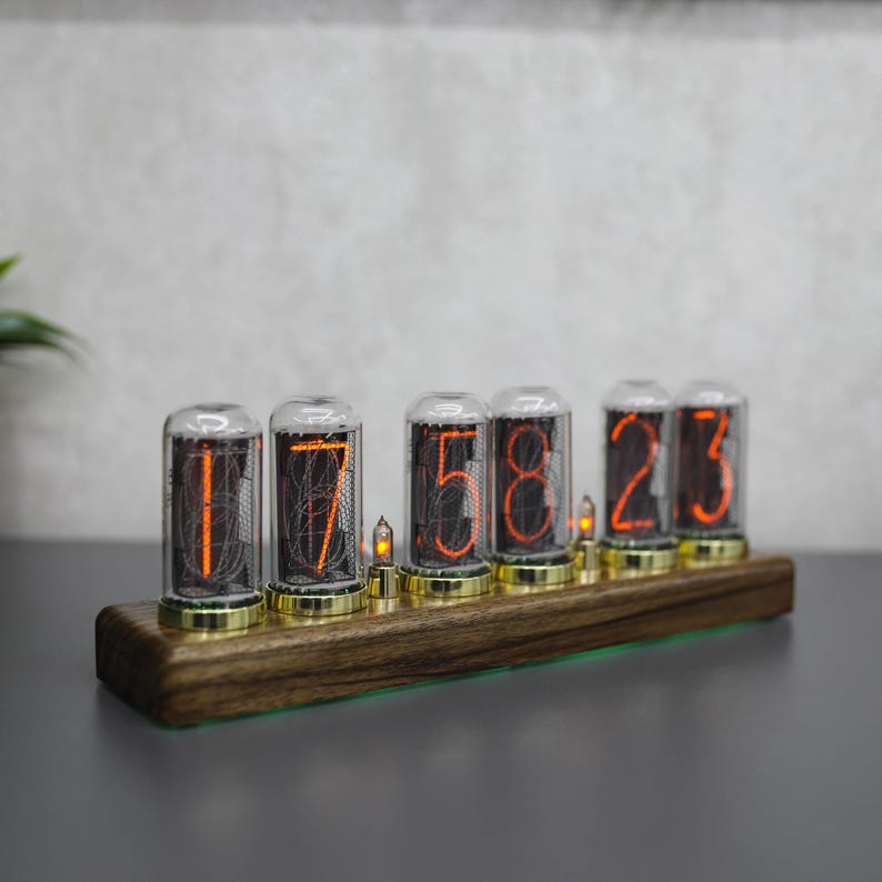 Nixie Tube Clock Pulsar IN-18 4-tubes or 6-tubes - Etsy