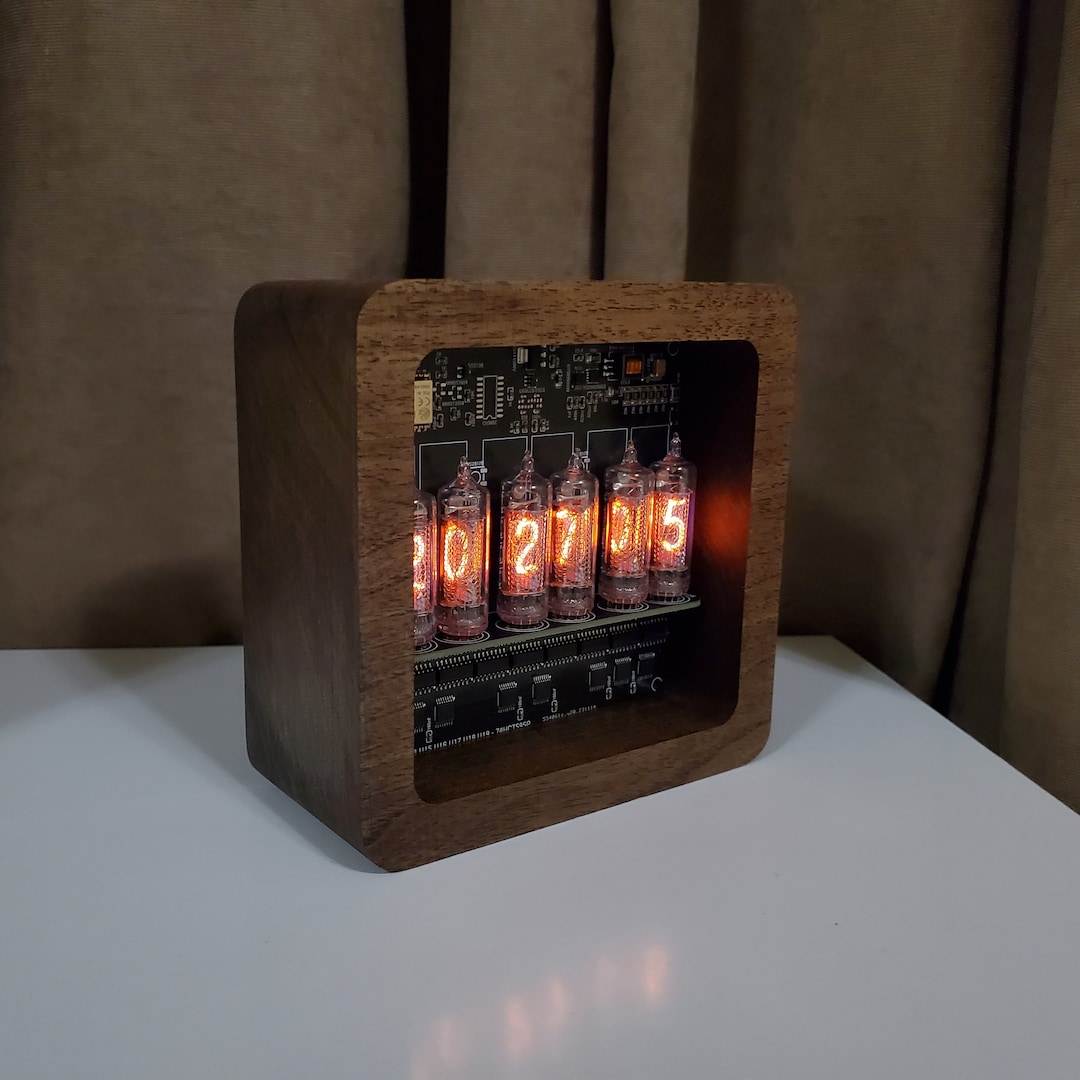 Nixie Tube Clock Pulsar IN-16 6-tubes - Etsy