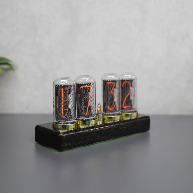 Nixie Tube Clock Pulsar IN-18 4-tubes or 6-tubes - Etsy