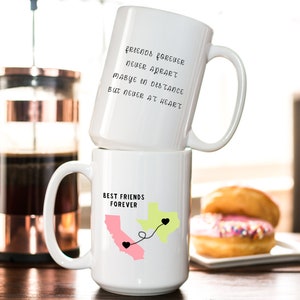 Long Distance Mug, Long Distance Friendship, Long Distance, Long ...