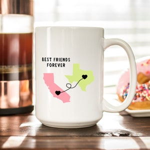 Long Distance Mug, Long Distance Friendship, Long Distance, Long ...