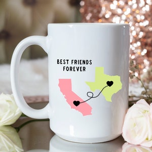 Long Distance Mug, Long Distance Friendship, Long Distance, Long ...