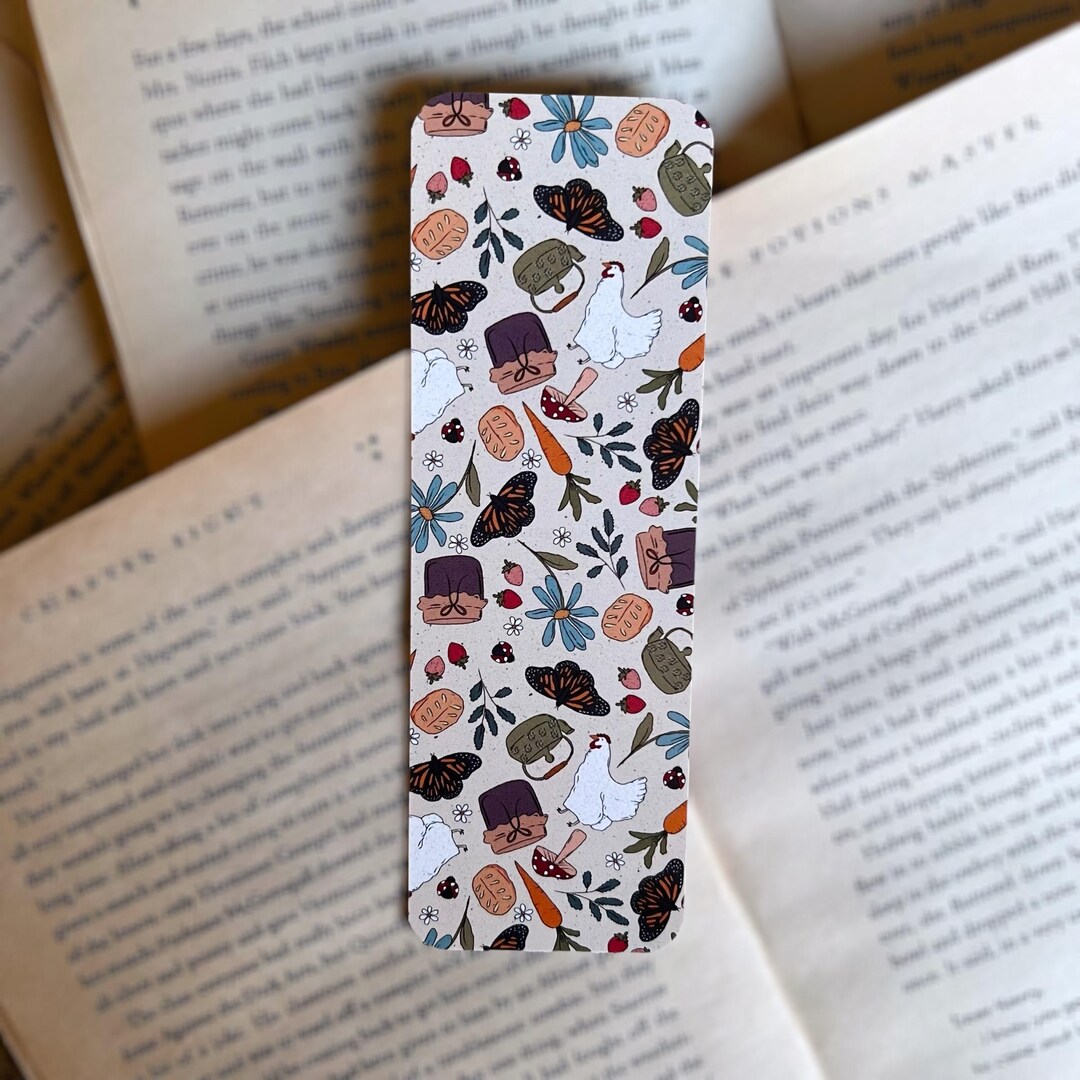 Bookmark | Fall Cozy Farmer, Gardening Bookmark | Bookish Gift | Gift ...