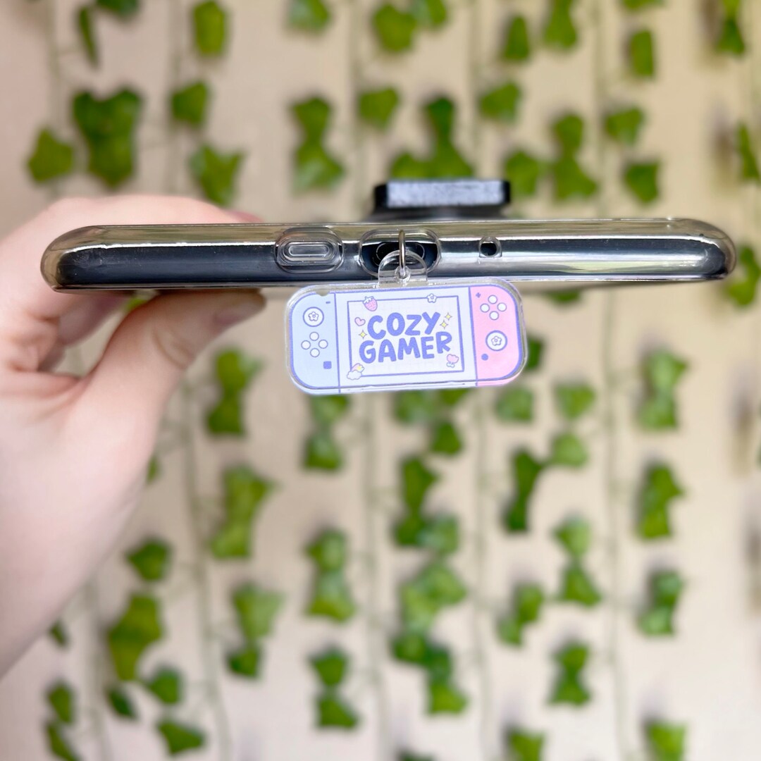 Kindle Charm, Phone Charm, USB Charm, Mini Keychain | Cozy Gamer ...