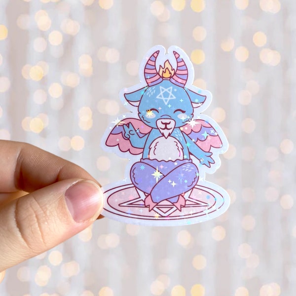 Baphomet Decal Sticker - Etsy