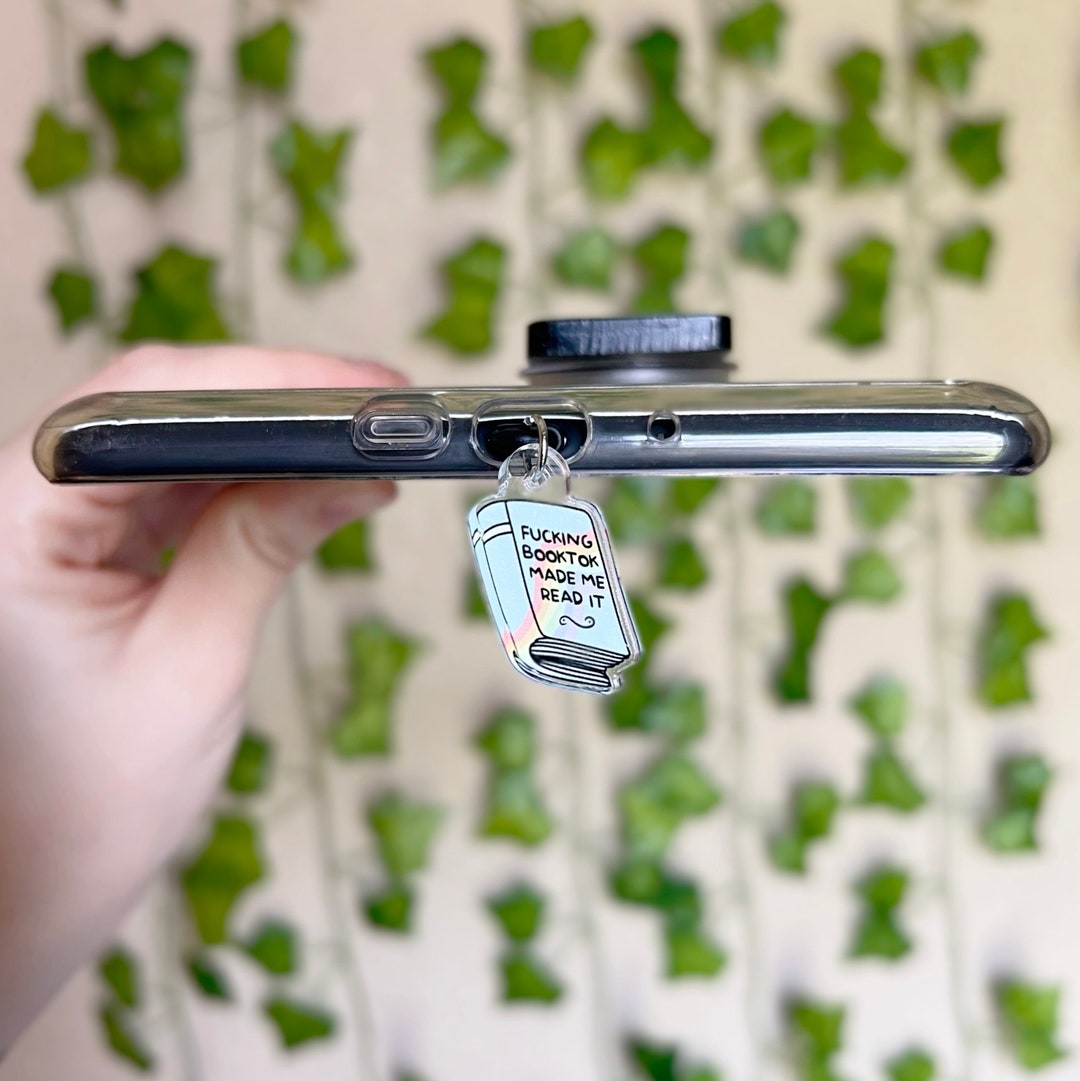 Kindle Charm, Phone Charm, USB Charm, Mini Keychain | Booktok Made Me ...