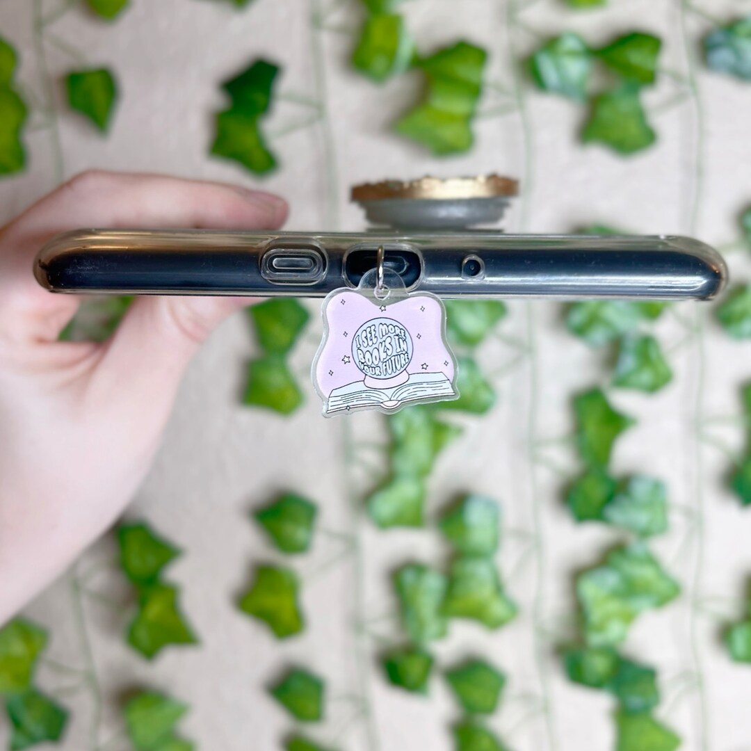 Kindle Charm, Phone Charm, USB Charm, Mini Keychain | I See More Books ...