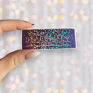 Gilmore Girls Sticker Dragonfly Inn Sign Holographic Sticker Waterproof ...