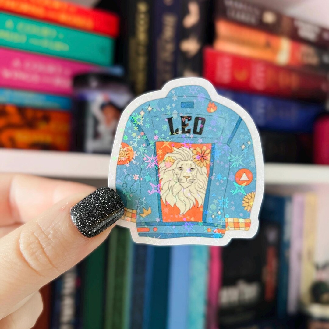 Leo Sticker | Holographic Zodiac Sticker | Kindle Sticker, Vinyl ...