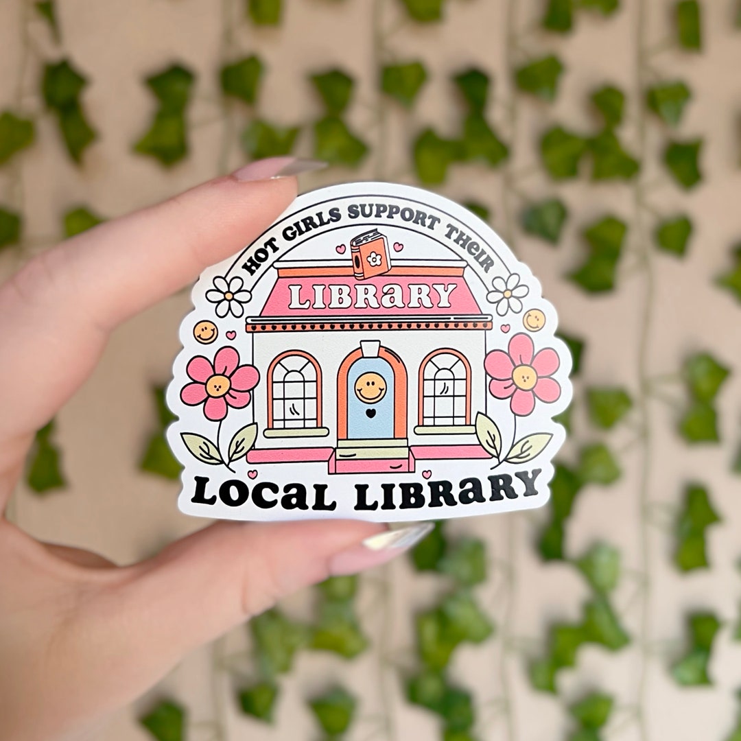 Library Magnet | Hot Girls Support Their Local Library | Bookish Gifts ...
