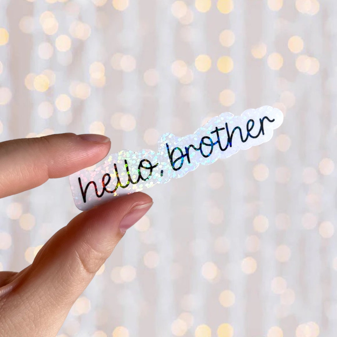 Hello, Brother Vampire Diaries Sticker TVD Sticker Holographic ...