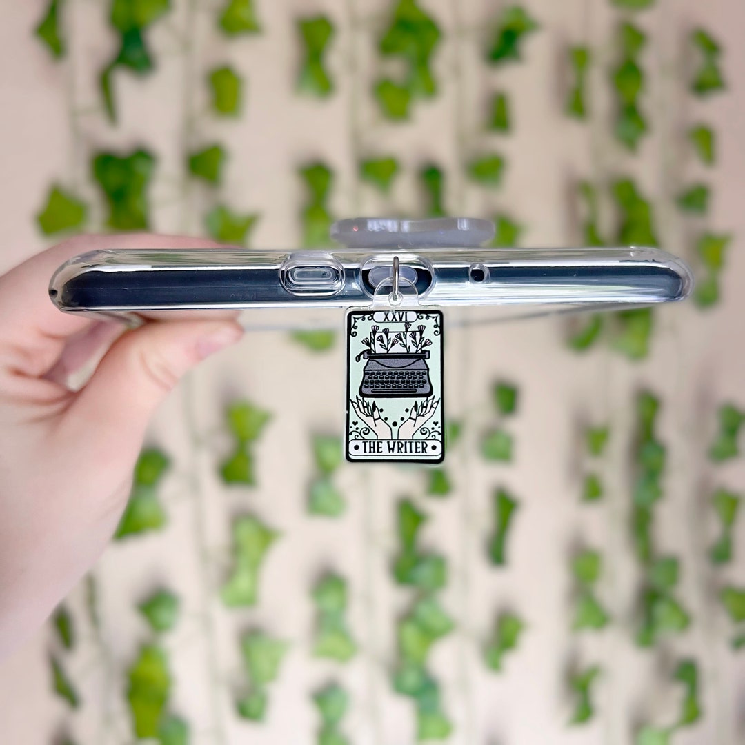 Kindle Charm, Phone Charm, USB Charm, Mini Keychain the Writer Tarot ...