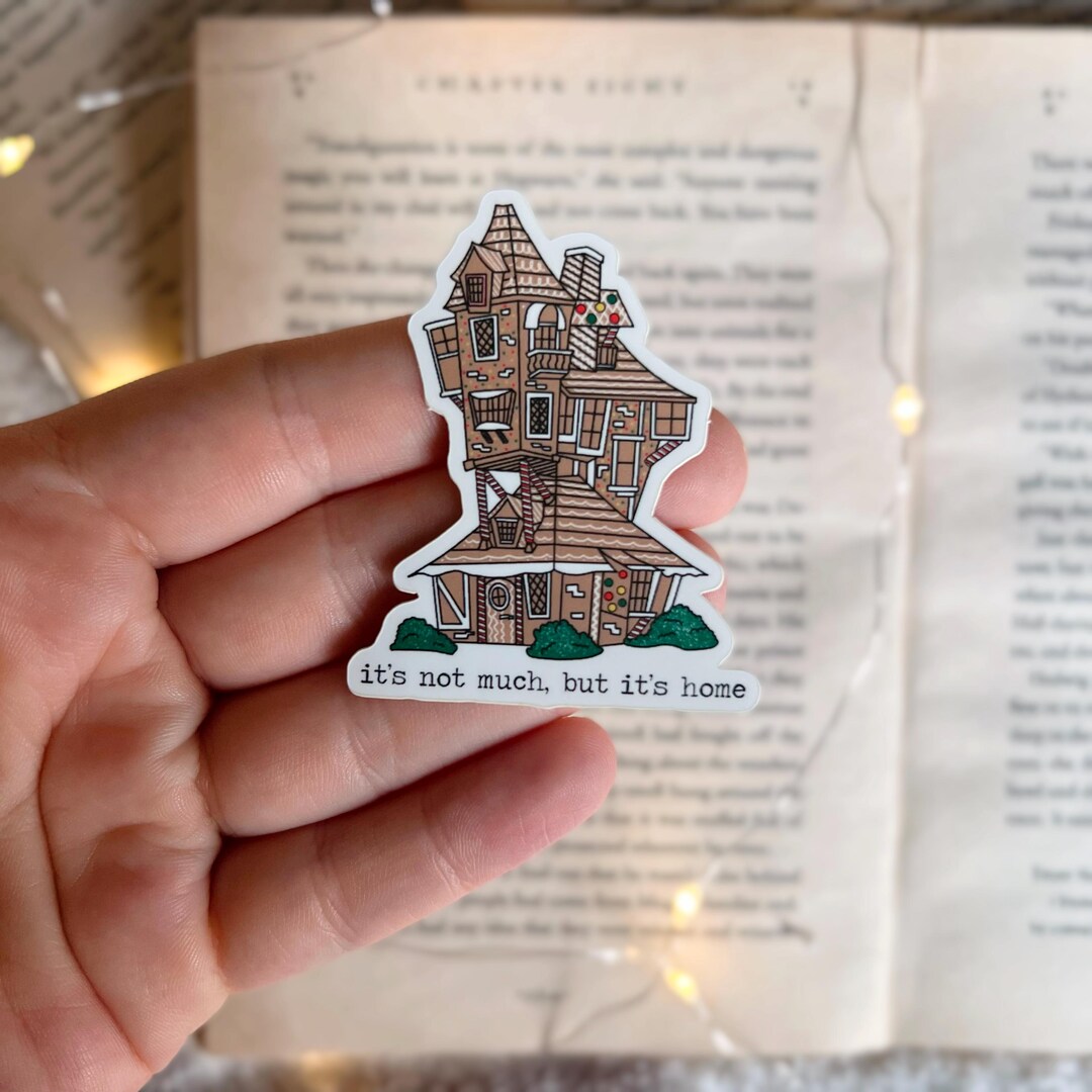 Christmas Sticker | Gingerbread House Sticker | Waterproof Kindle ...