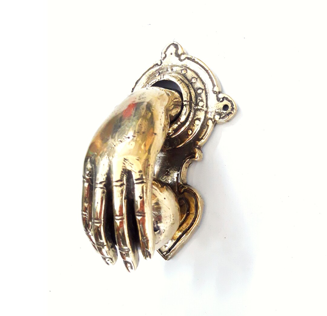 Hardware Door Knocker Doorbell Vintage Brass Decor - Etsy UK
