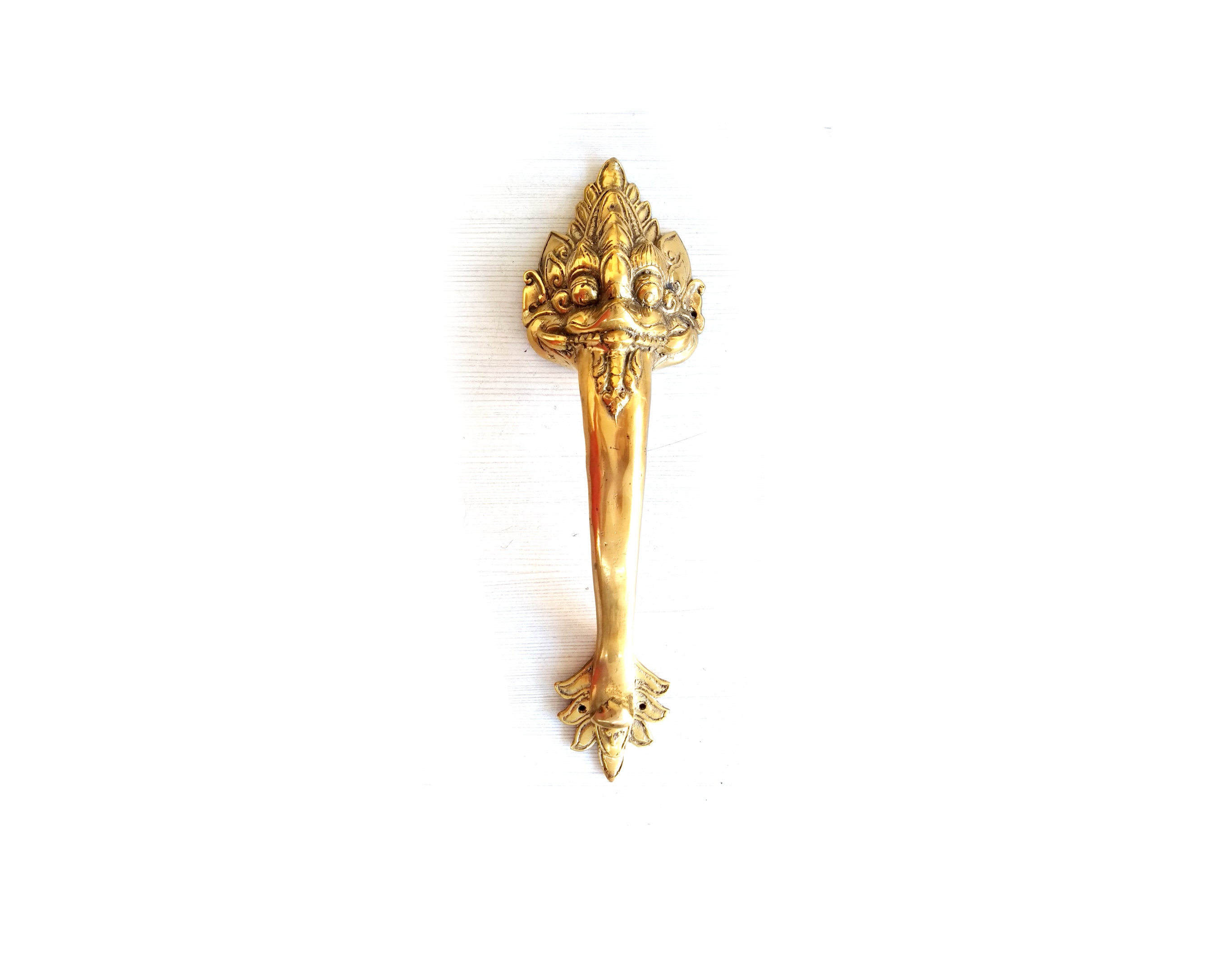 Hand Door Handle Sliding Door Pull Knob Brass Sculpture Art 14 - Etsy