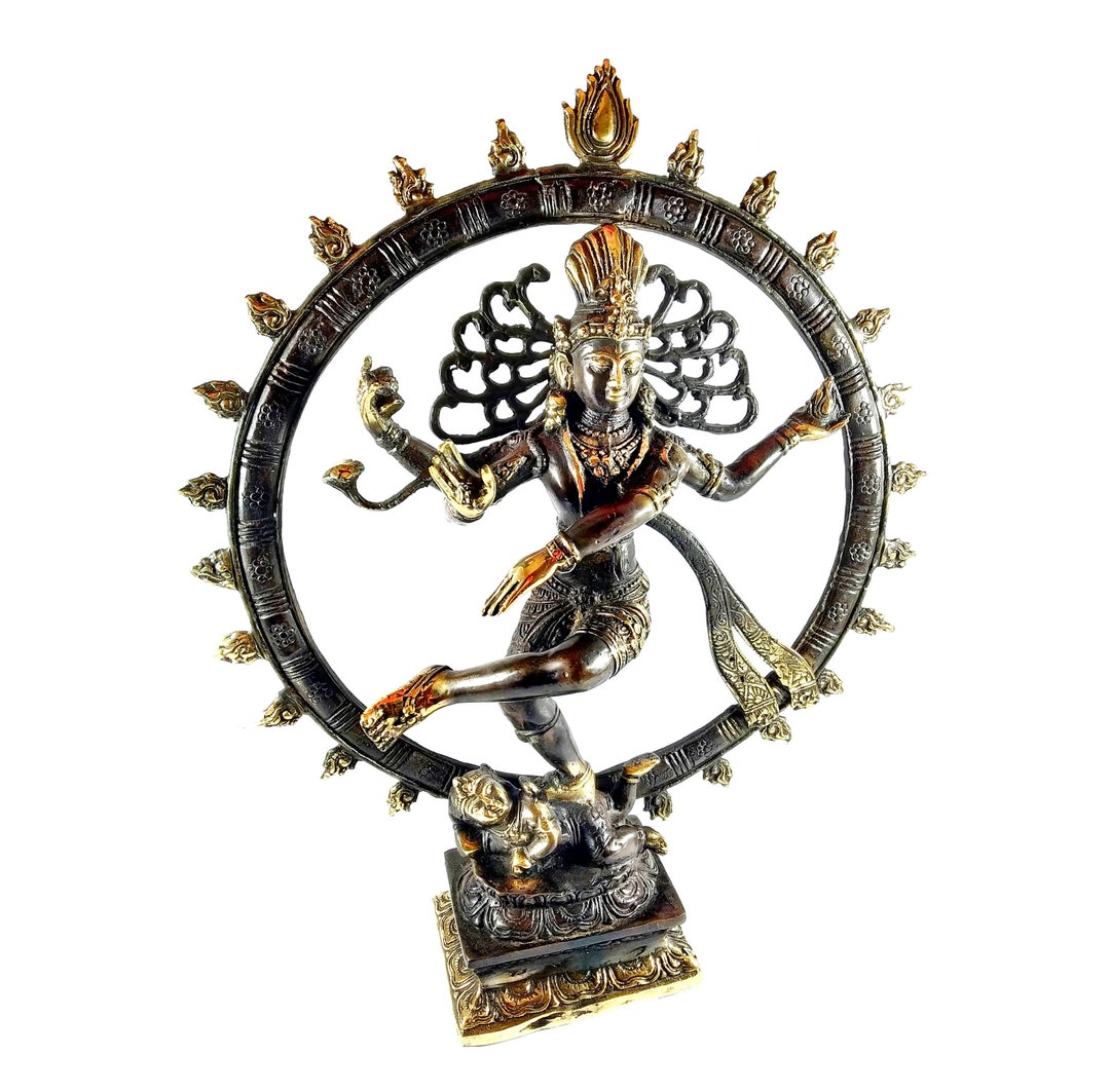 Spiritual Nataraja Statue Bronze Centerpiece Decor Home Art - Etsy