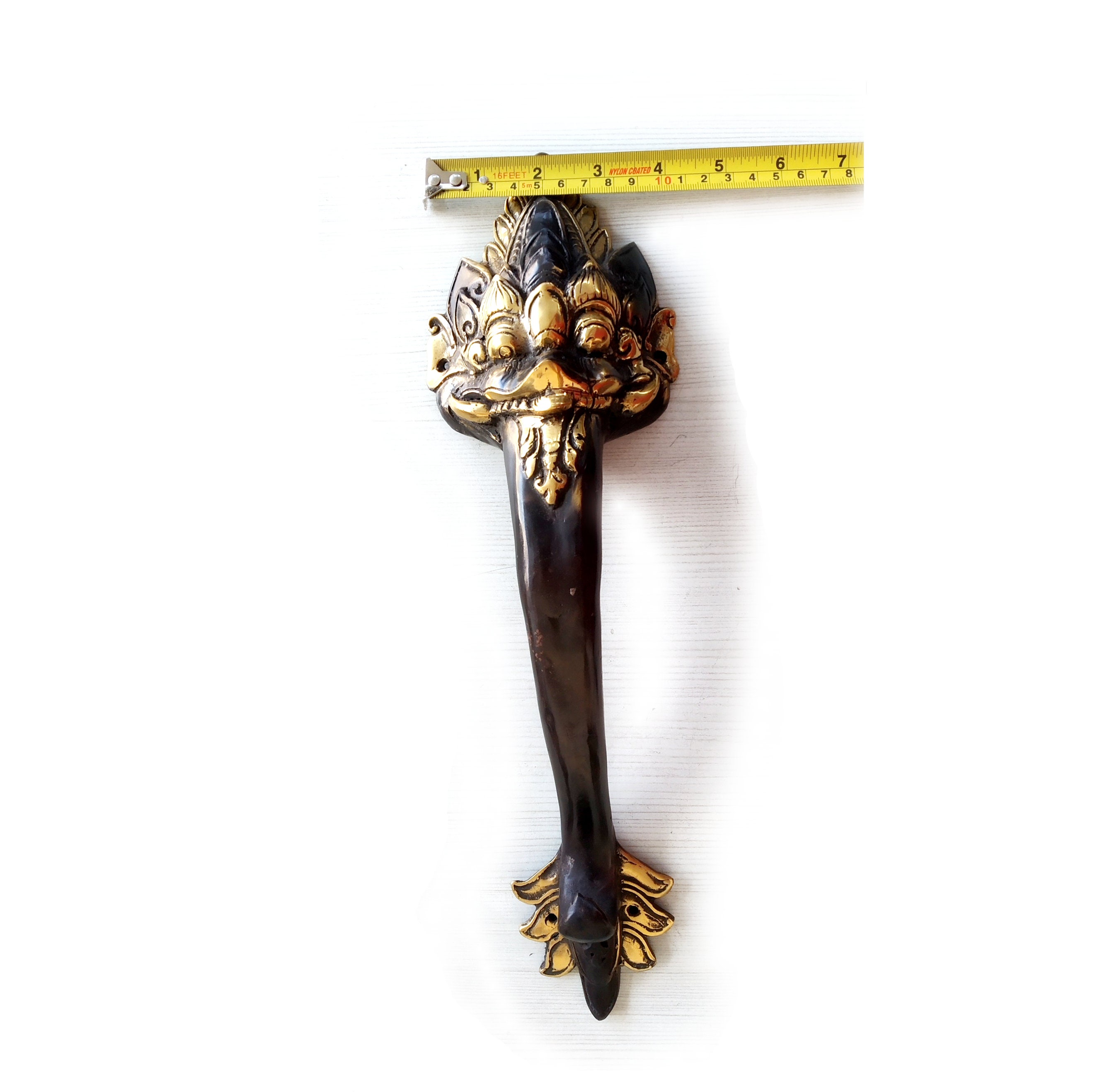 Hand Door Handle Sliding Door Pull Knob Brass Sculpture Art 14 - Etsy