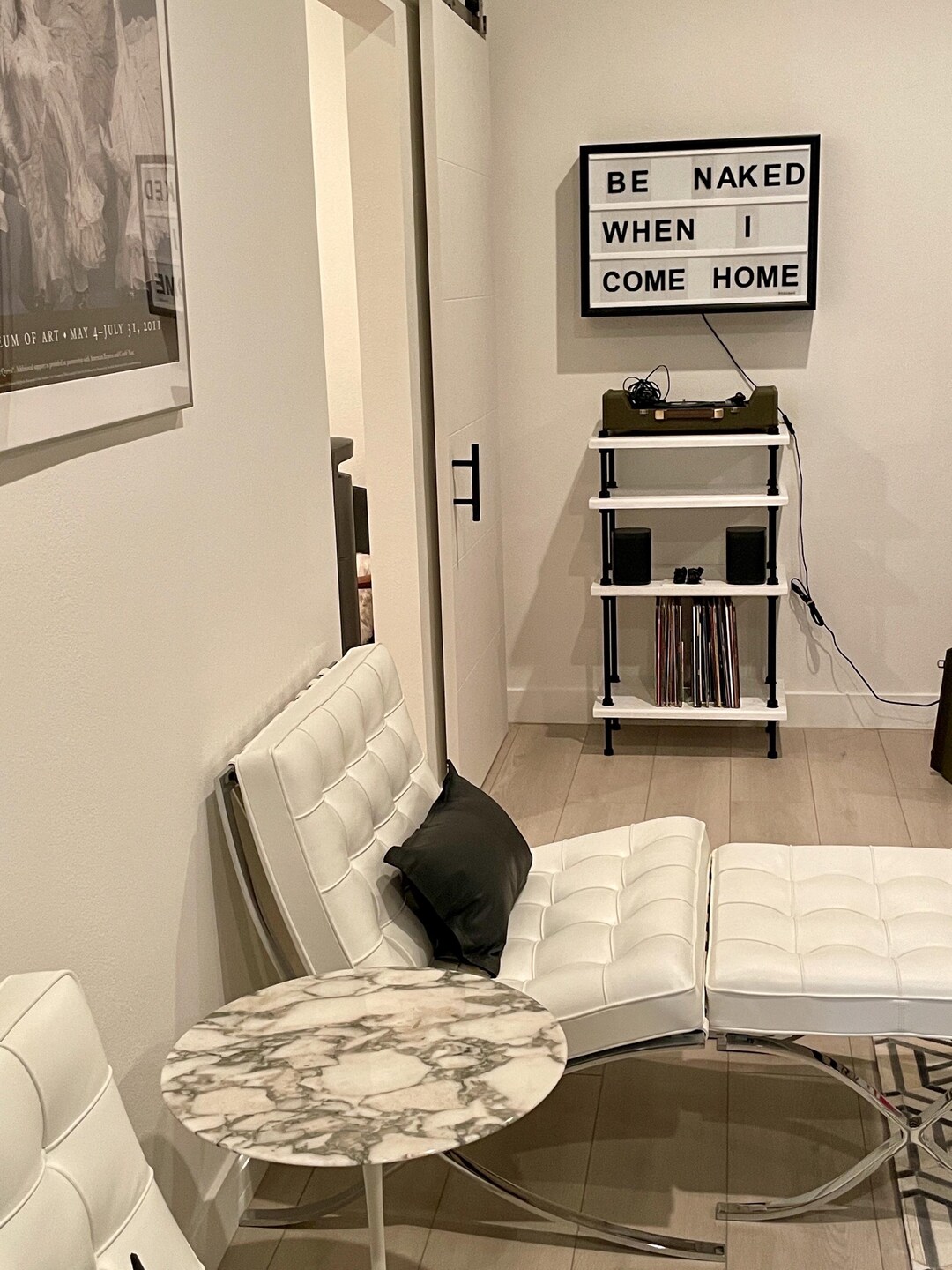 Threaded Rod Stand, Vinyl Record Stand, Shelving Cabinet, Industrial ...