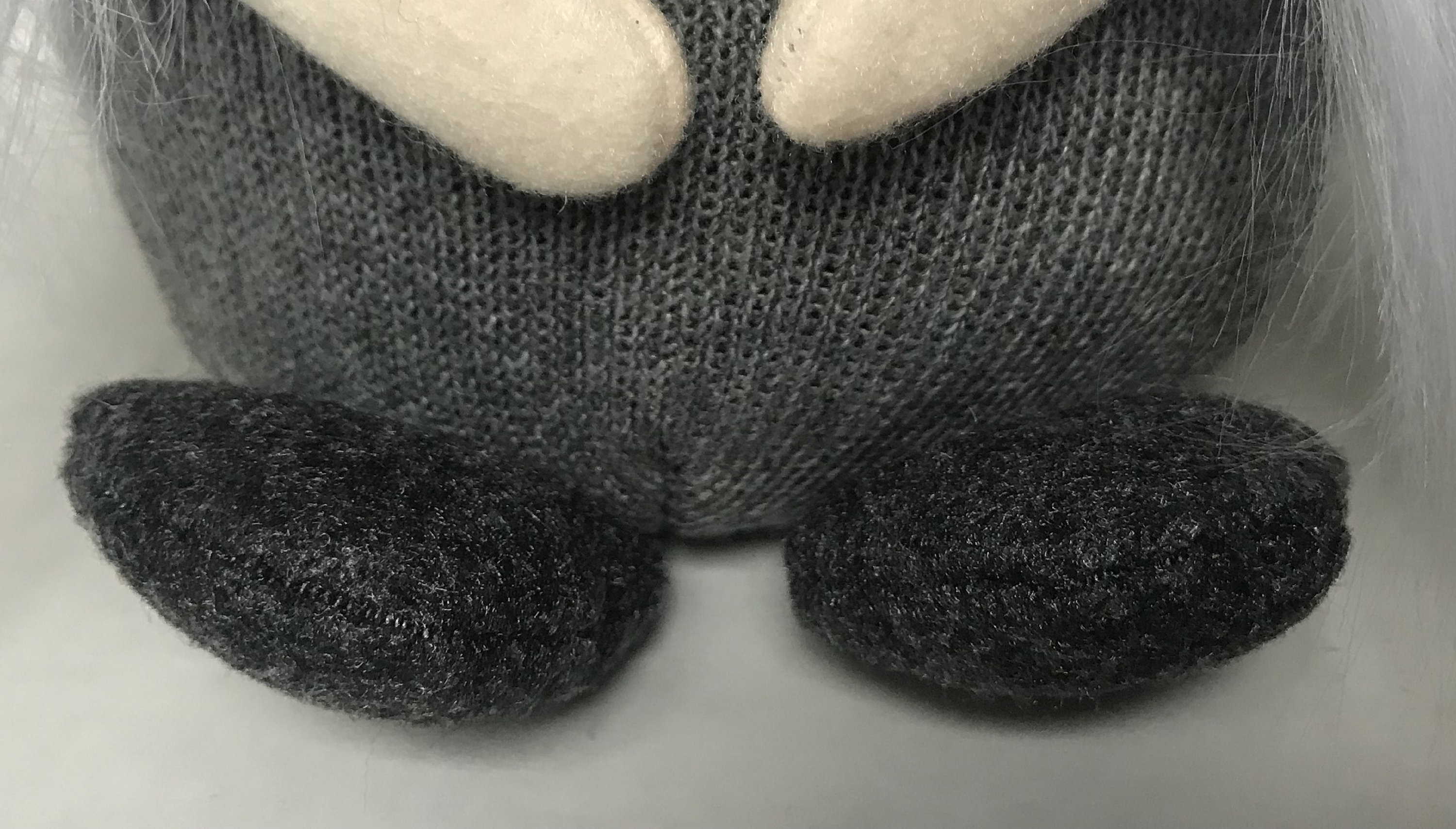 Handmade Cute Winter Gnome 9 Inch Tall Gray and Beige Color | Etsy