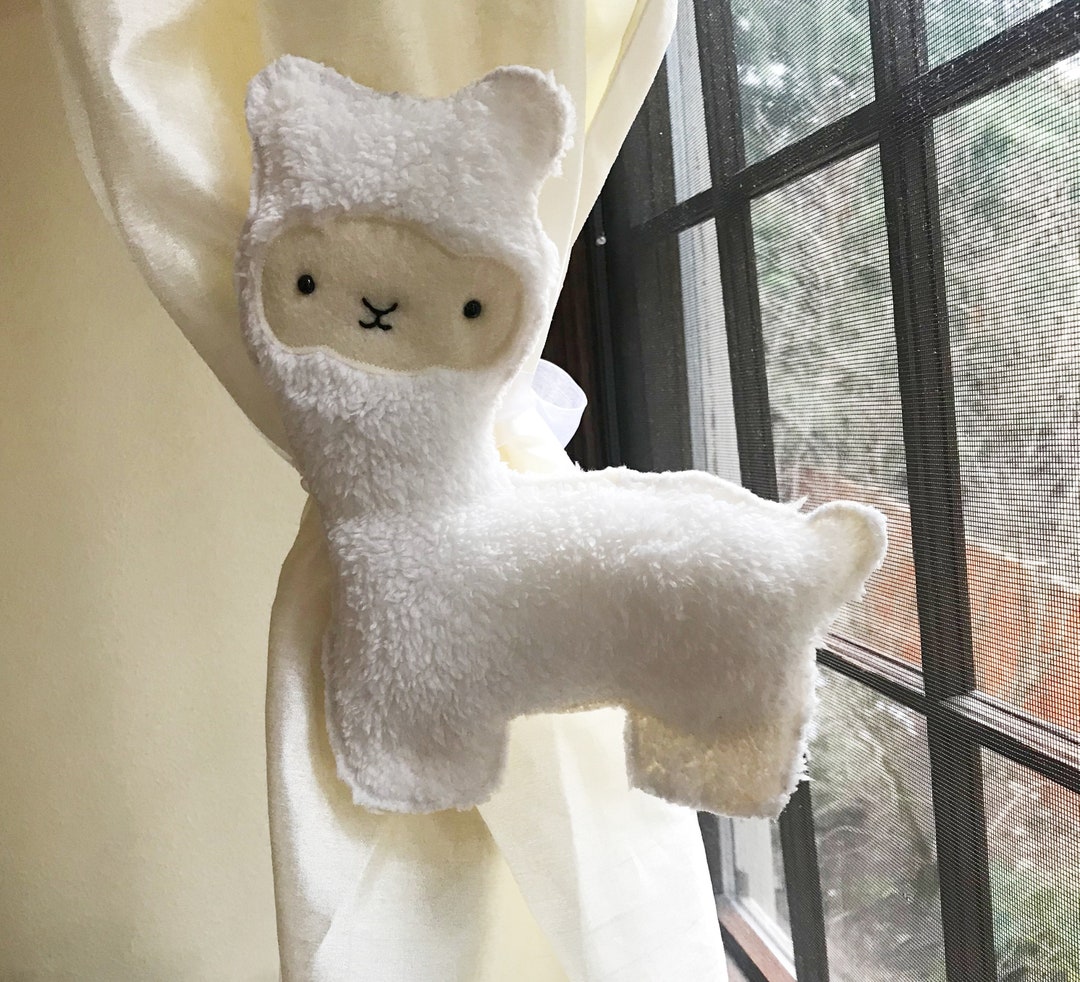 Phenomenal Baby Llama Curtain Tie-back - Etsy
