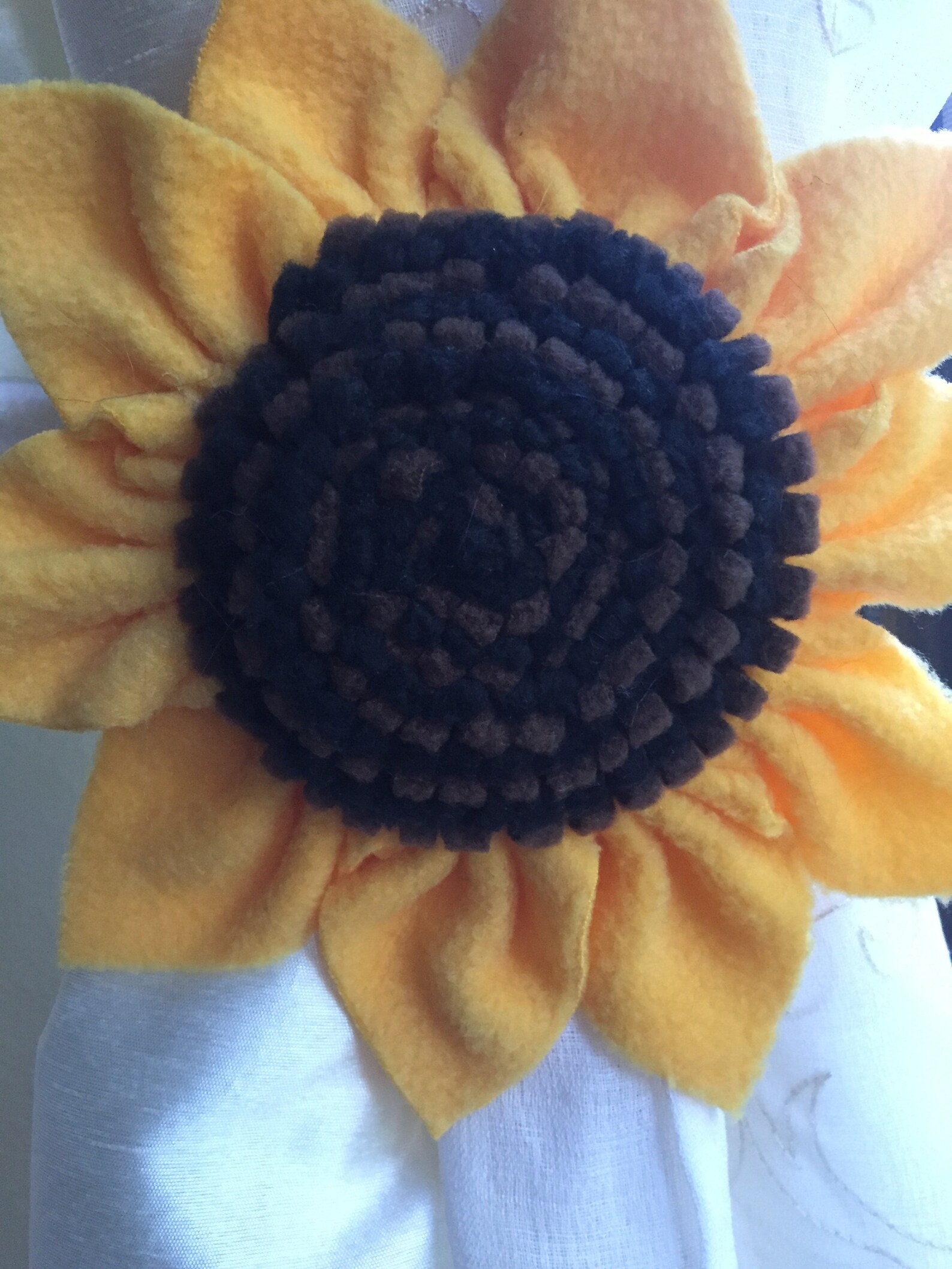 Liannas Sunflower Curtain Tieback Room Decoration Floral - Etsy