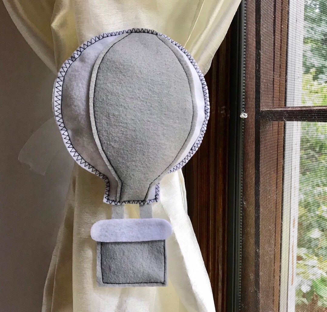 Liannas Balloon Curtain Tieback,10x6 Inches, Choose Color, Kids Home ...