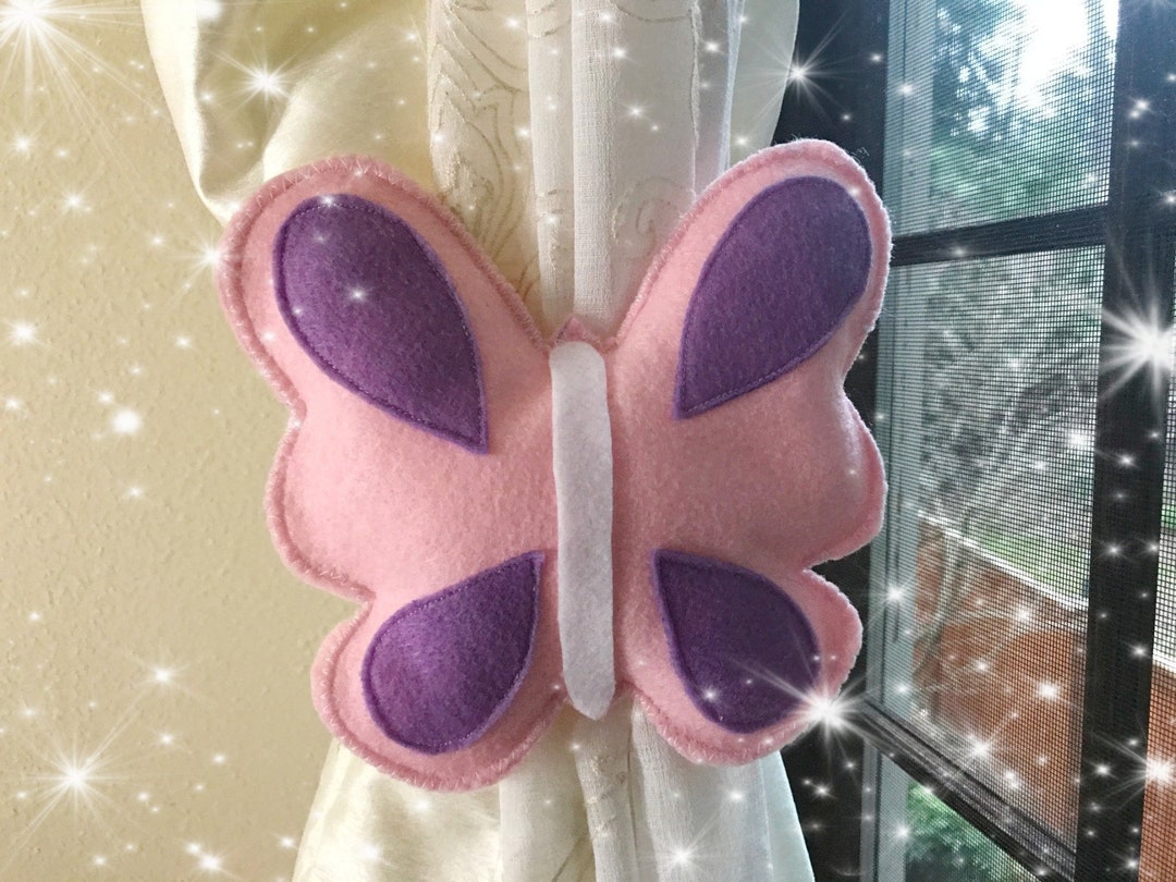 Liannas Butterfly Curtain Tieback, Insects Kids Home Decoration, Animal ...