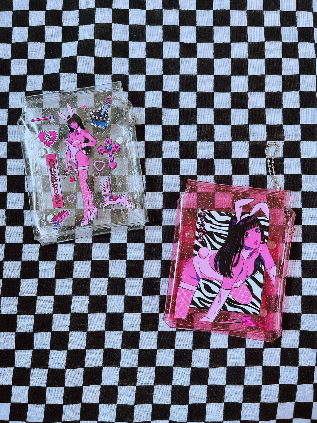 Yuno Glitter Jelly Card Holder - Etsy