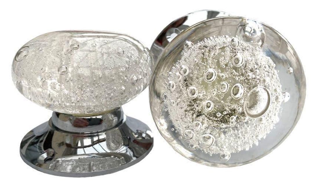 Glass Bubbles Mortise Door Knobs - Etsy