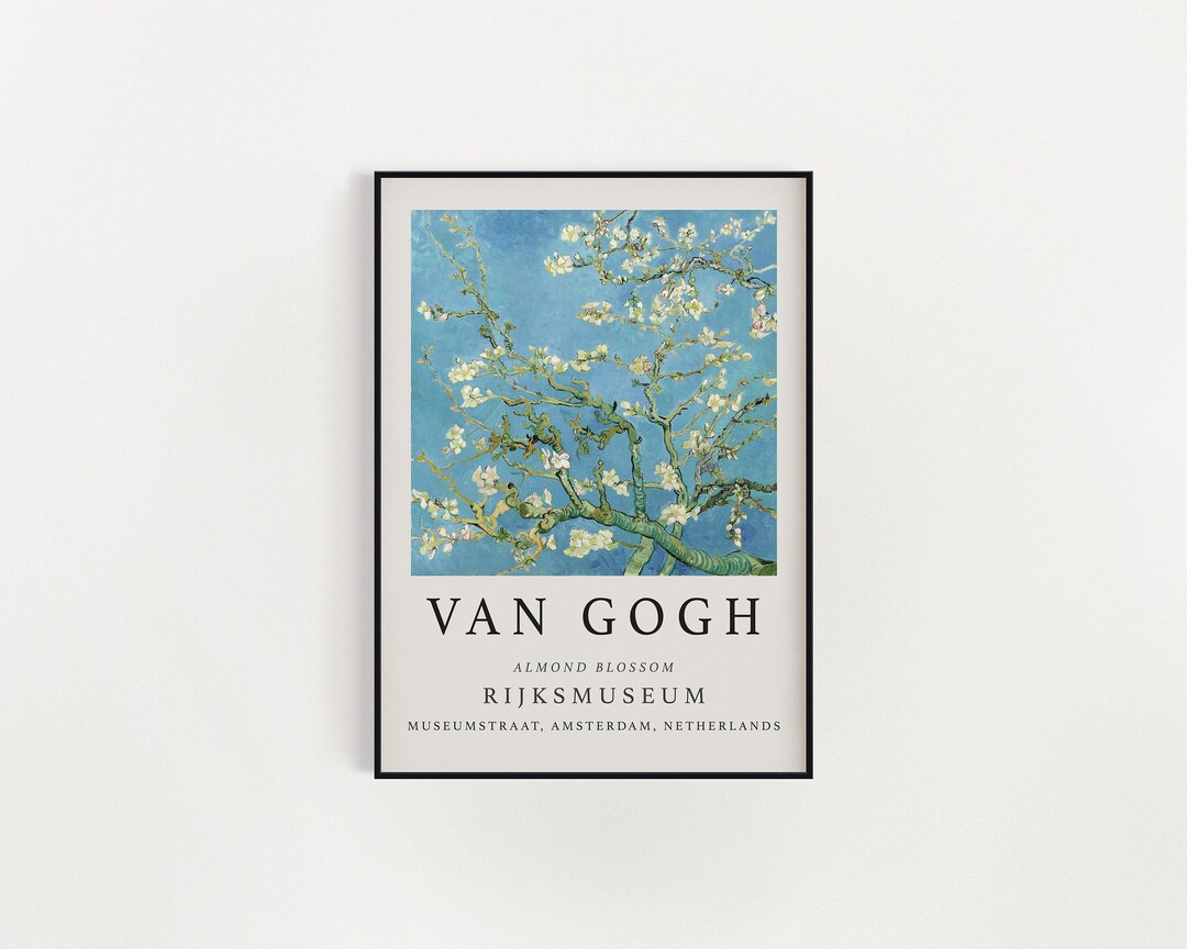 Van Gogh Print Van Gogh Exhibition Print Van Gogh Poster - Etsy