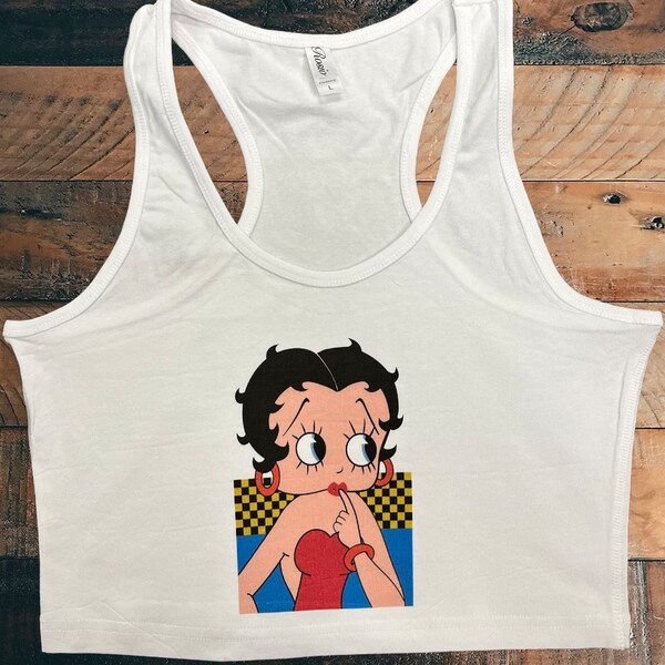 Betty Boop Top - Etsy