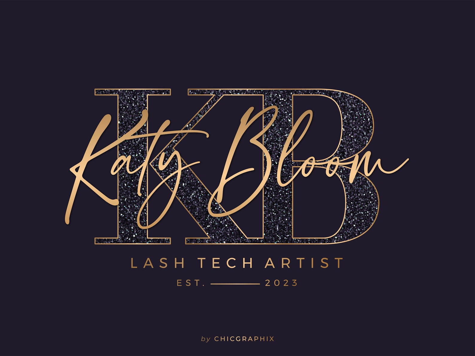 Beauty Logo Gold Logo Makeup Artist Logo Lash Logo Brow - Etsy