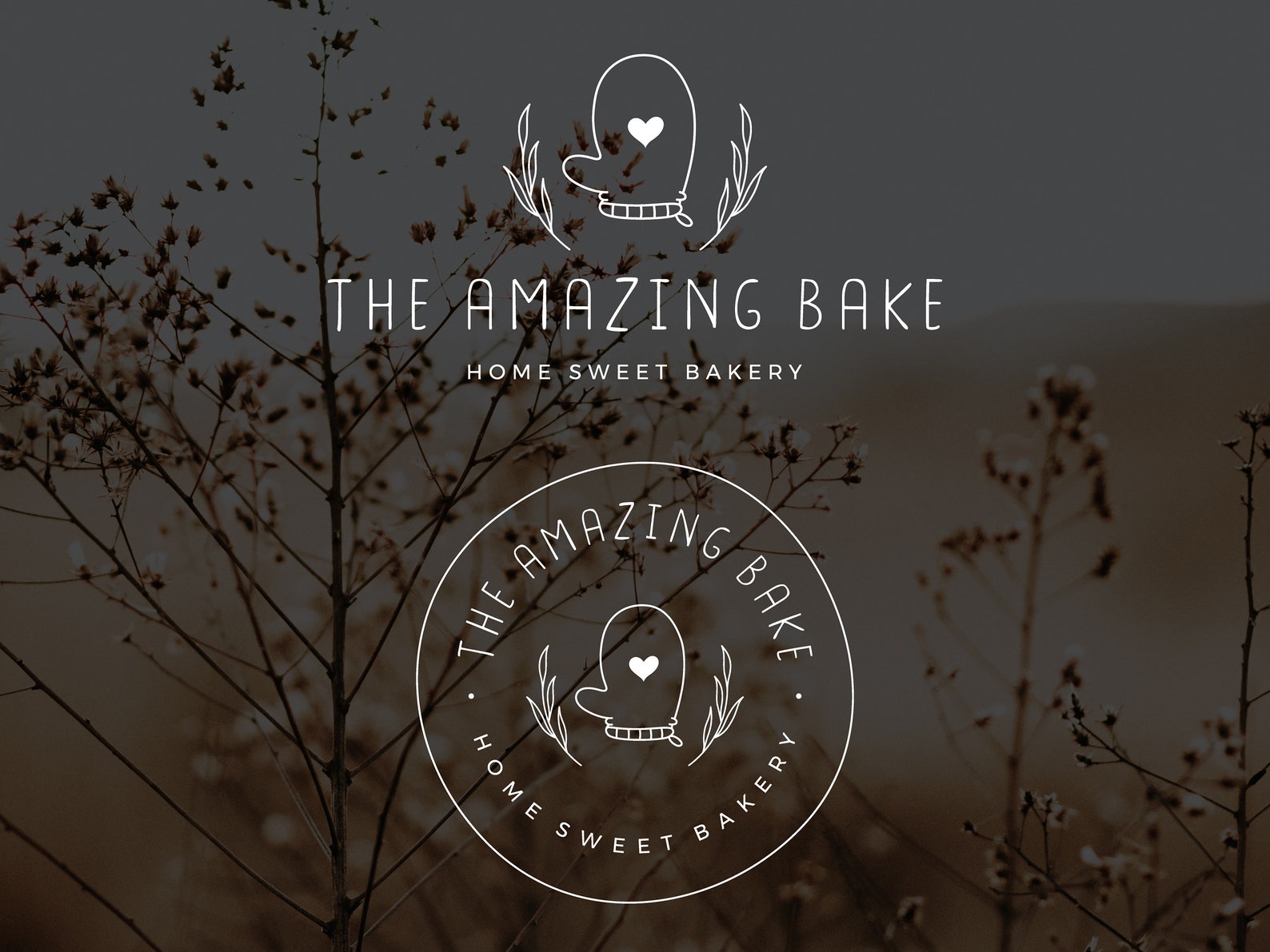 Bakery Logo Design Oven Mitt Logo Baker Logo Bakery Shop - Etsy