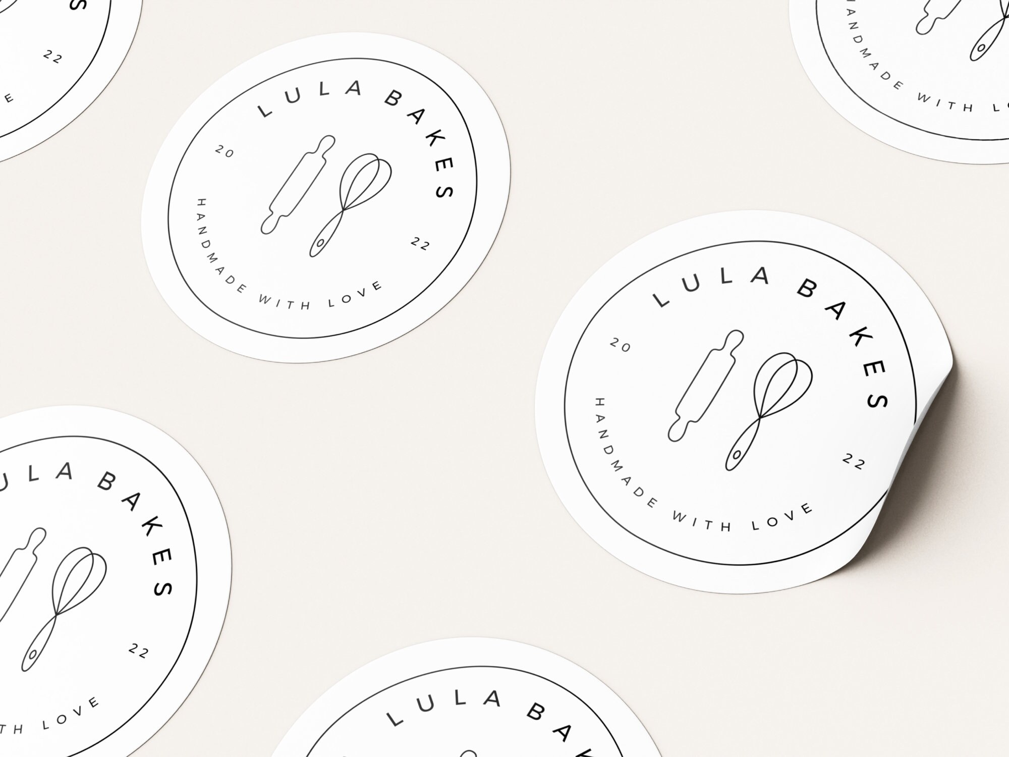 Bakery Logo Design Baker Logo Watermark Logo Bakery Shop - Etsy UK
