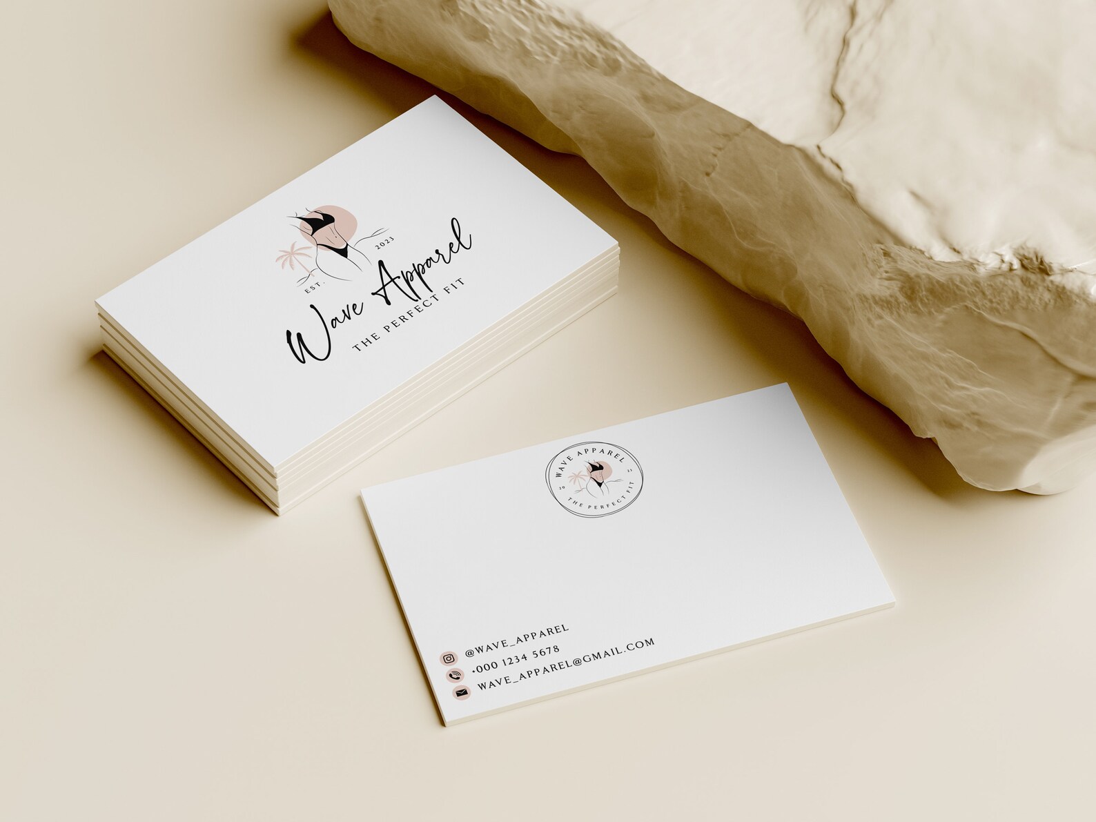 Swimsuit Logo Design Bikini Logo Boho Logo Watermark Logo - Etsy