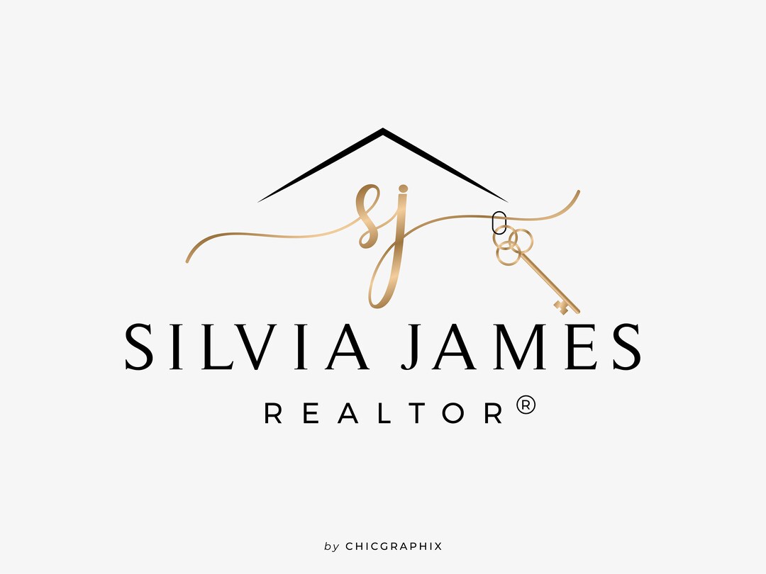 Real Estate Logo, House Logo, Realtor Logo, Initials Logo, Broker Logo ...